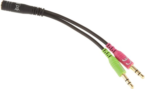 Adaptateur jack Micro-casque pour notebook avec prise micro et casque ...