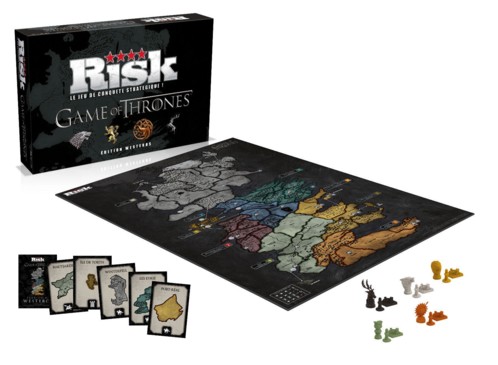 Jeu de stratégie Risk Game of Thrones édition Westeros | Pearl.fr