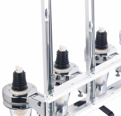 Support mural pour 4 Bouteilles avec Robinets verseurs | Tout pour l ...