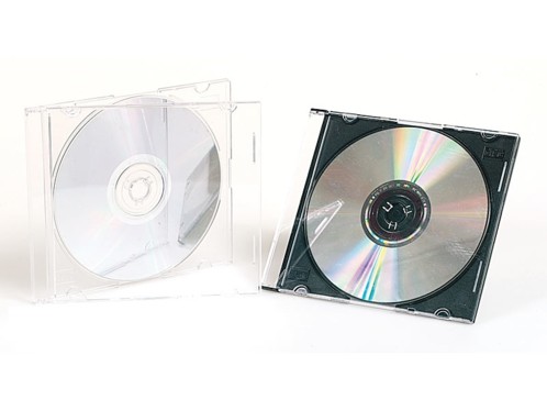 50 Boîtiers extra-slim pour CD | Boîtiers / Jaquettes | Pearl.fr