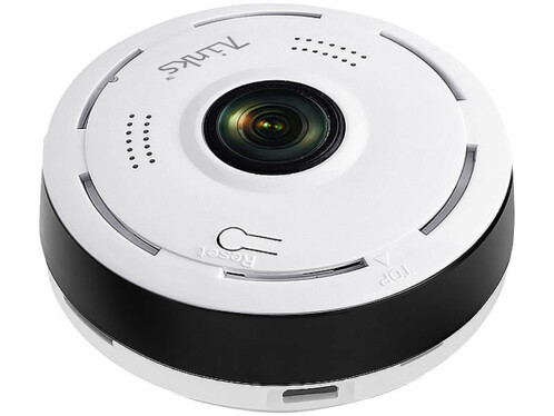 Caméra de surveillance IP panoramique connectée 2K IPC-530.wide avec ...