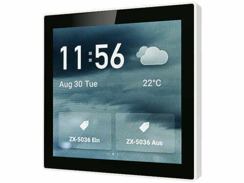 Tablette tactile connectée avec passerelle ZigBee pour appareils ...