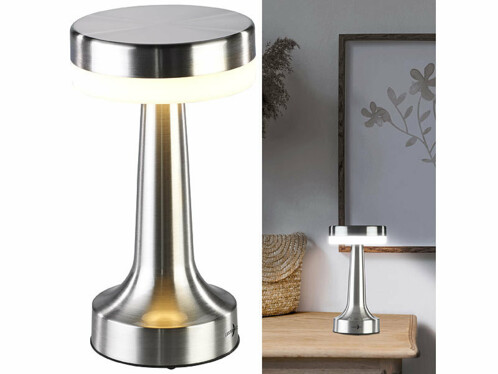 Lampe de table LED sans fil rechargeable | Lampe à pied | Pearl.fr