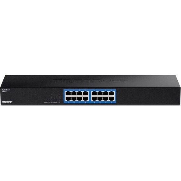 Switch 16 ports Gigabit Rack. TEG-S17 | Hubs / Switchs | Pearl.fr