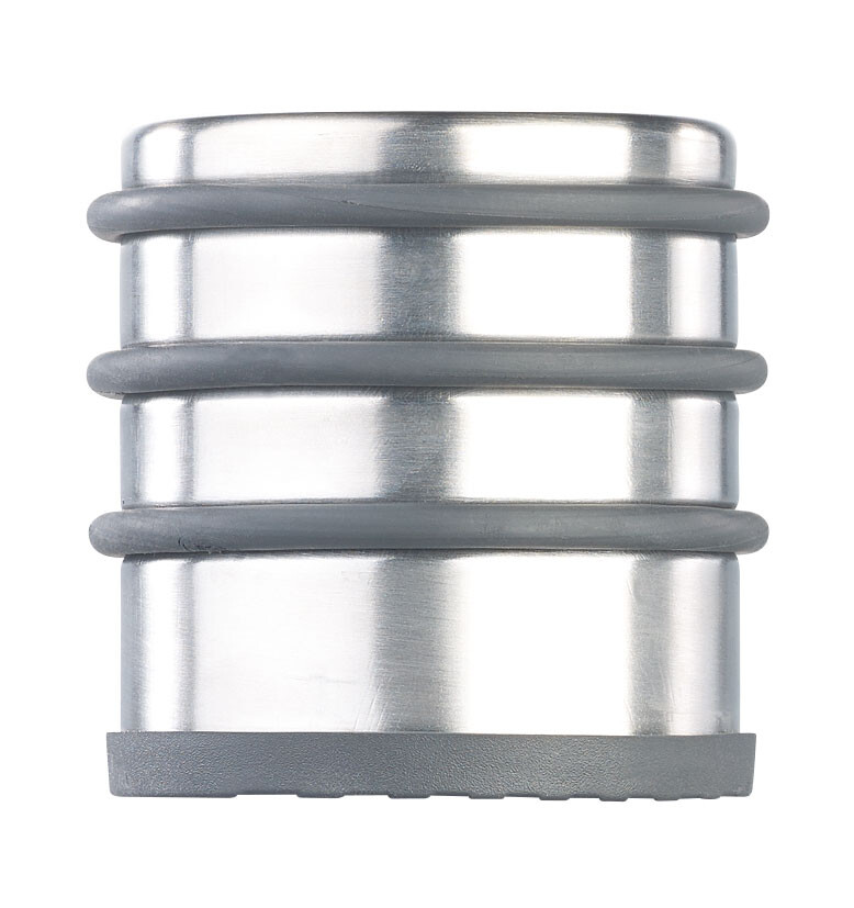 Bloque-porte en Inox et Caoutchouc pour Toutes portes (bois, métal ...