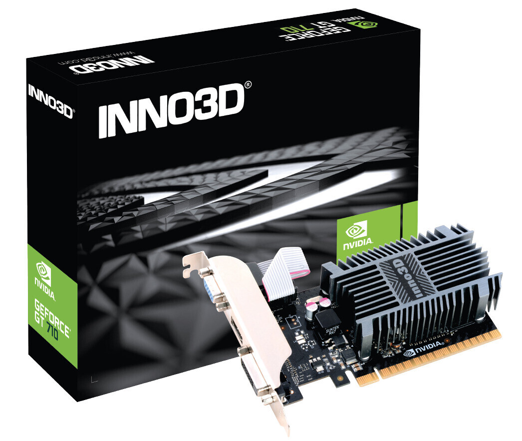 Carte graphique Nvidia GeForce GT 710 2 Go DDR3 LP | GPU Nvidia / AMD ...