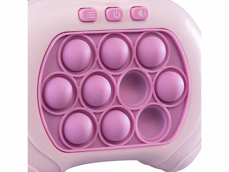 Jeu électronique Pop it Up à piles - Lapin rose | Robots et jeux | Pearl.fr