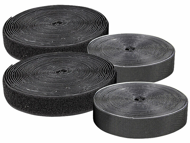 2 bandes à scratch autocollantes 25 mm x 8 m | Colles et adhésifs ...