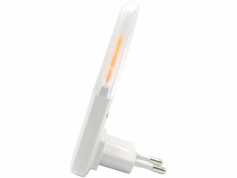 8 veilleuses secteur LED effet flamme | Veilleuses et balises | Pearl.fr