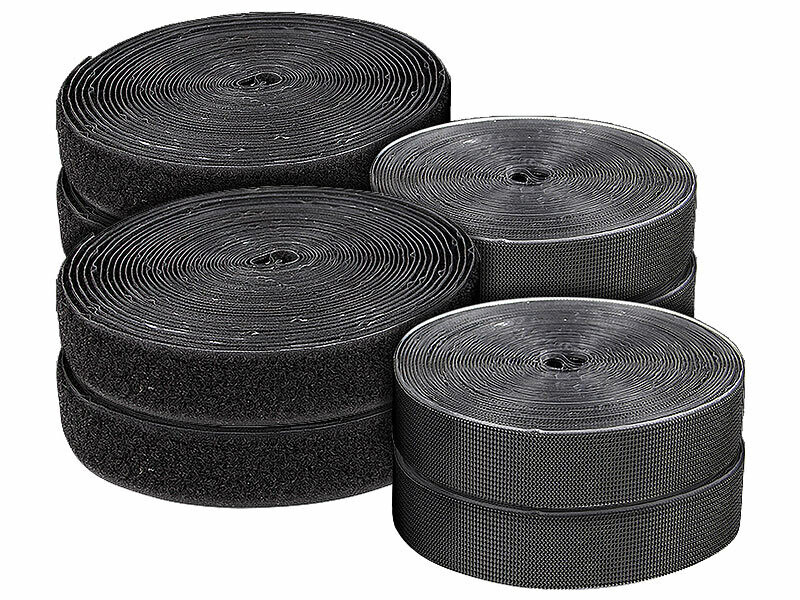 4 bandes à scratch autocollantes 25 mm x 8 m | Colles et adhésifs ...