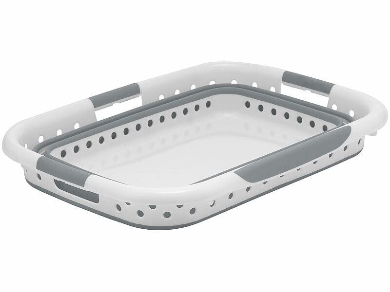 Panier à linge pliable 40 L | Accessoires salle de bain | Pearl.fr