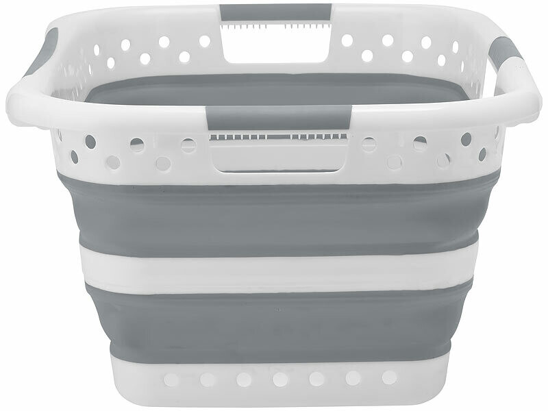 Panier à linge pliable 40 L | Accessoires salle de bain | Pearl.fr