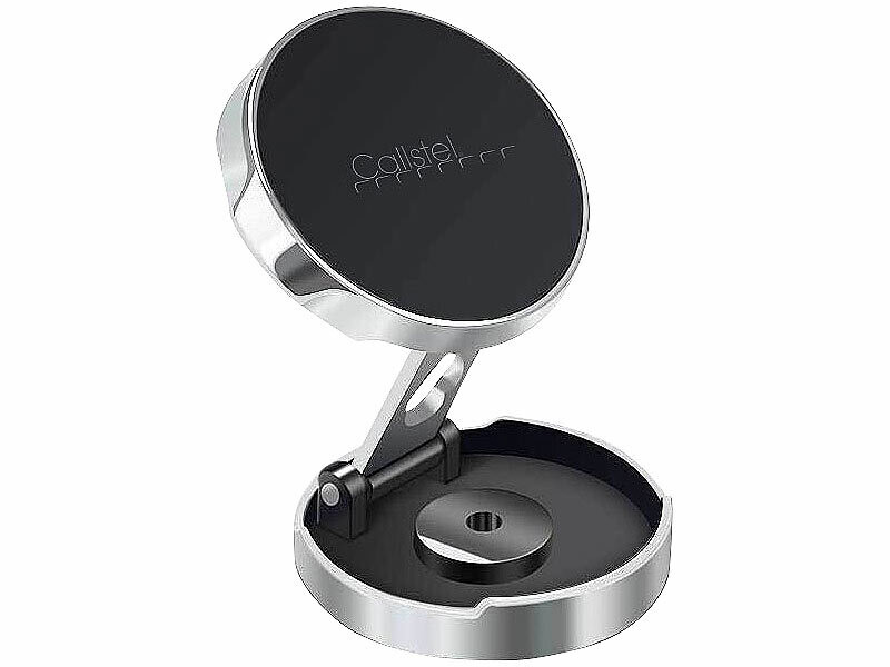 Support smartphone magnétique pliable 360° pour tableau de bord ...