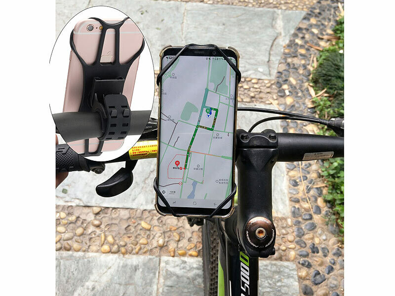 Support smartphone portatif pour guidon, bras ou poignet | Supports ...