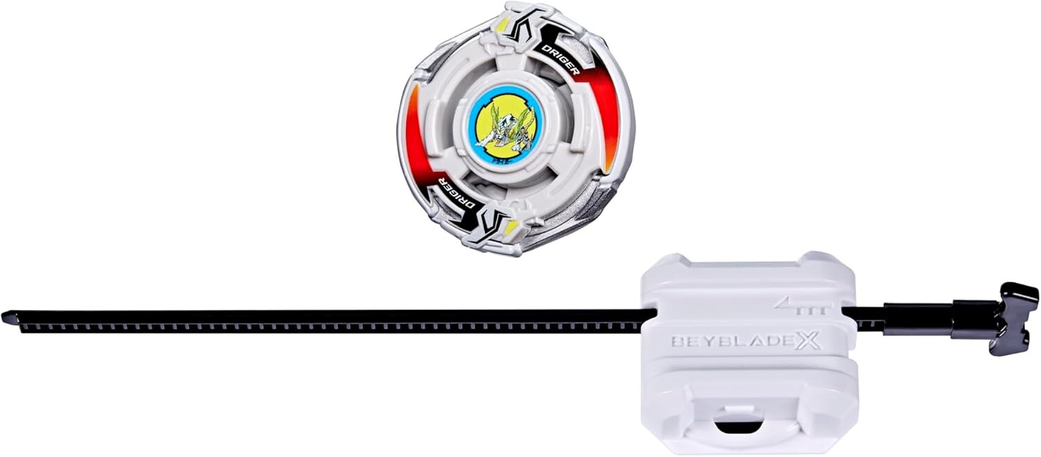 Toupie Beyblade X Over Project Driger Slash 4-80P avec lanceur | Jeux ...