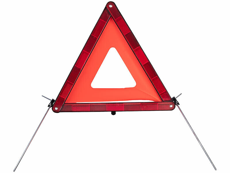 Kit de sécurité voiture avec gilet jaune et triangle de signalisation ...