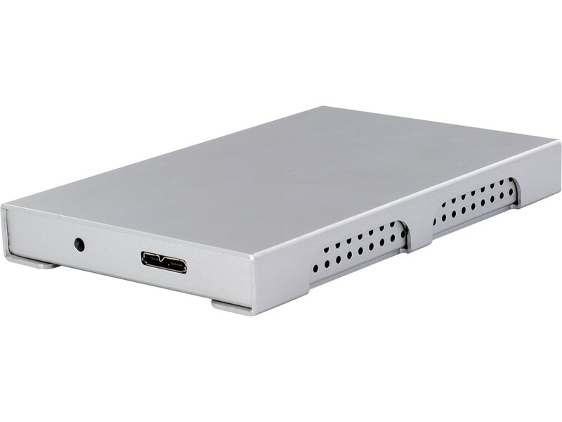 Boîtier pour disque dur externe 2,5'' AluSlim U3 | Format 2.5'' | Pearl.fr
