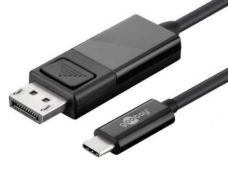 Câble DisplayPort vers USB-C 1,20 m | DisplayPort | Pearl.fr