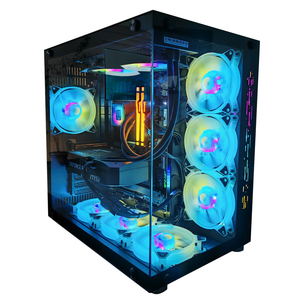 PC gamer Intel i5 14400 / RTX 5070 / 32 Go DDR5 RGB / 1 To / Windows 11 ...