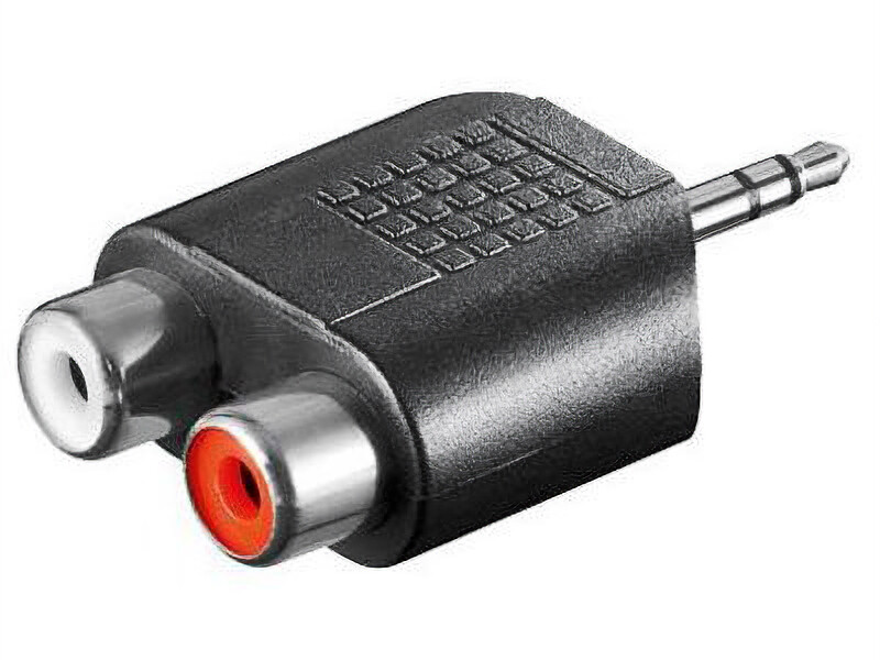 Prix Adaptateur Cinch vers Jack 3,5 Mm Stéréo pas cher | Adaptateurs ...