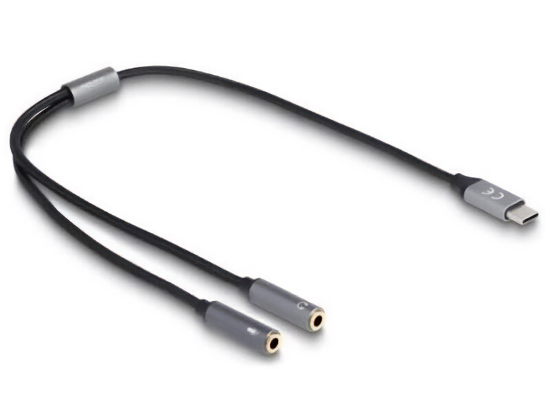 Adaptateur USB-C vers double jack | Adaptateurs | Pearl.fr