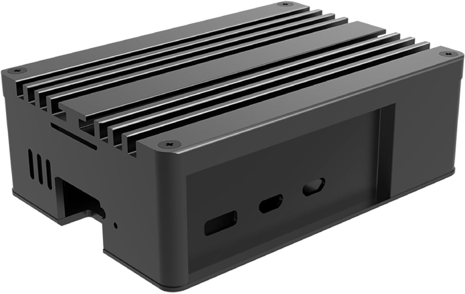 Boîtier aluminium pour Raspberry Pi 5 | Boîtiers pour Raspberry Pi ...