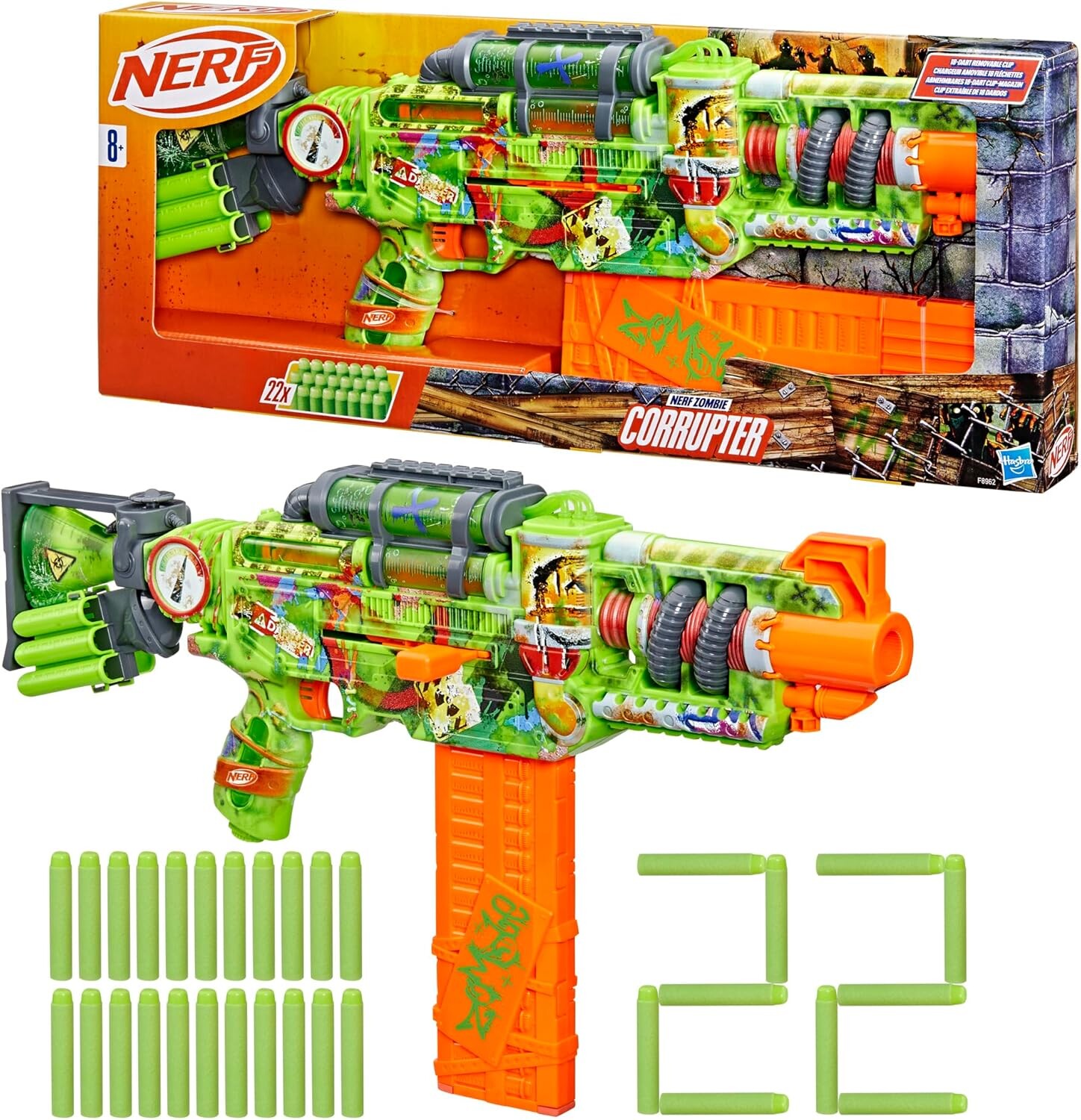 Blaster Nerf Zombie Corrupter | Nerf et jeux de tir | Pearl.fr