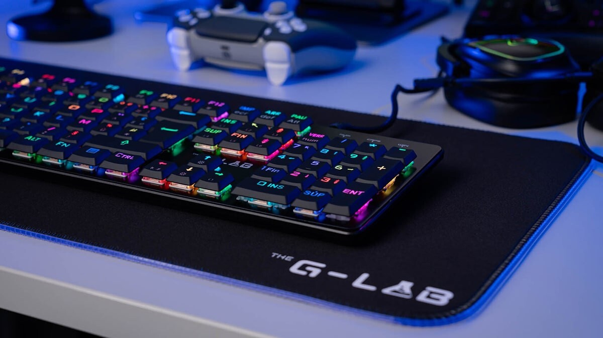 Clavier gaming filaire Keys Platinium | Claviers Gaming | Pearl.fr