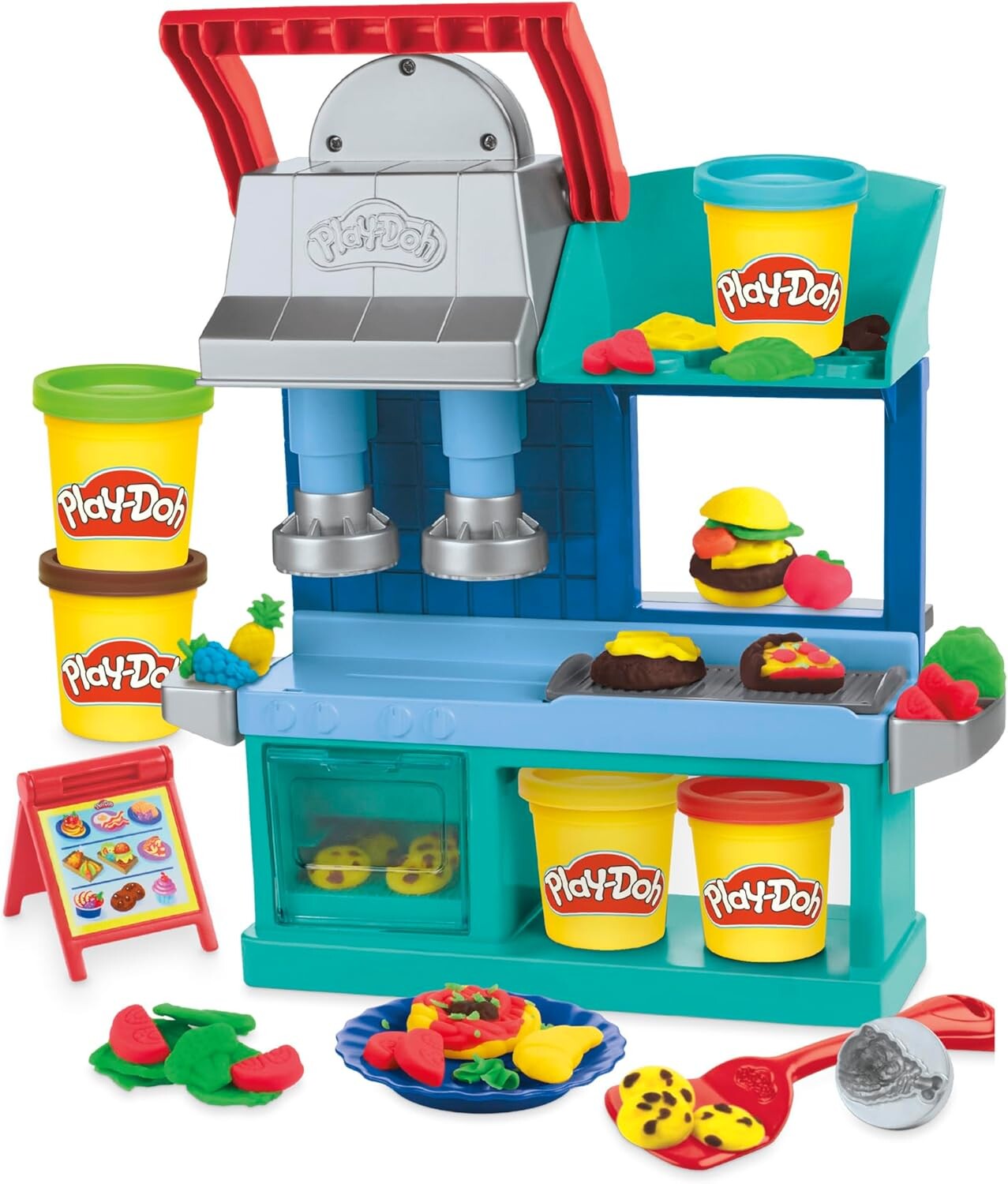 Coffret pâte à Modeler Play-Doh le p'tit resto | Loisirs créatifs ...