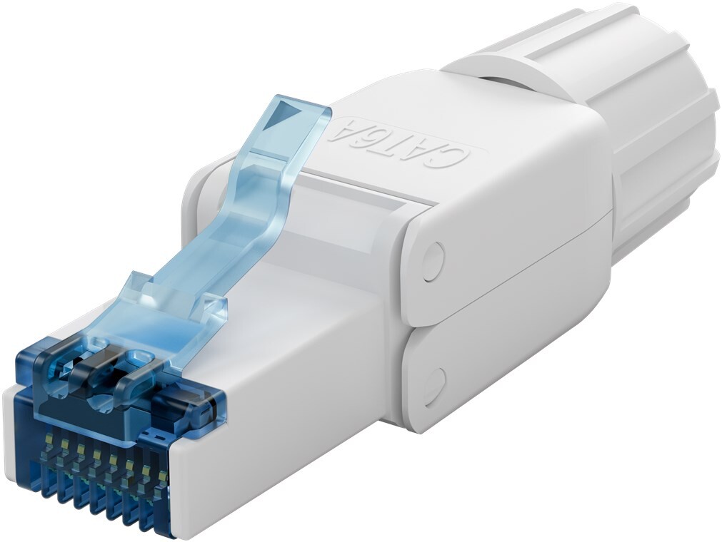 Embase RJ45 cat. 6A UTP auto-assemblée | Accessoires pour câble réseau ...