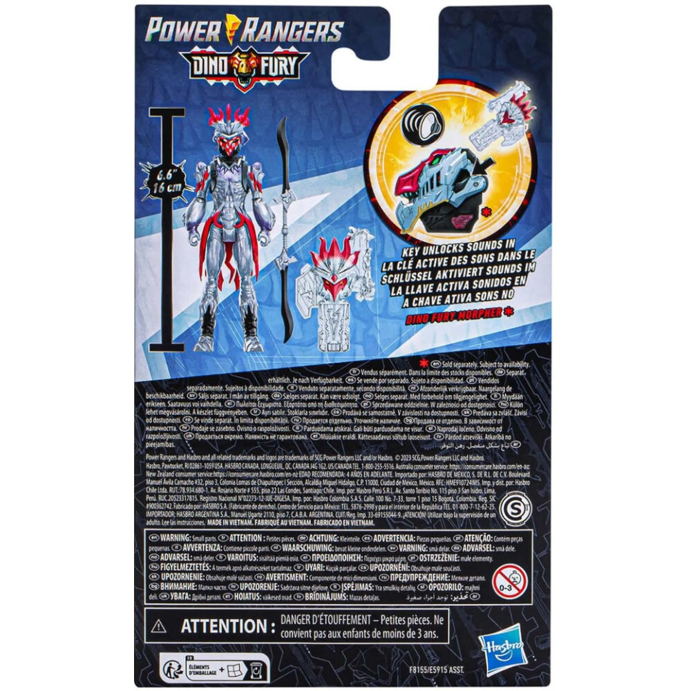 Figurine Power Rangers Dino Fury Void King | Figurines | Pearl.fr