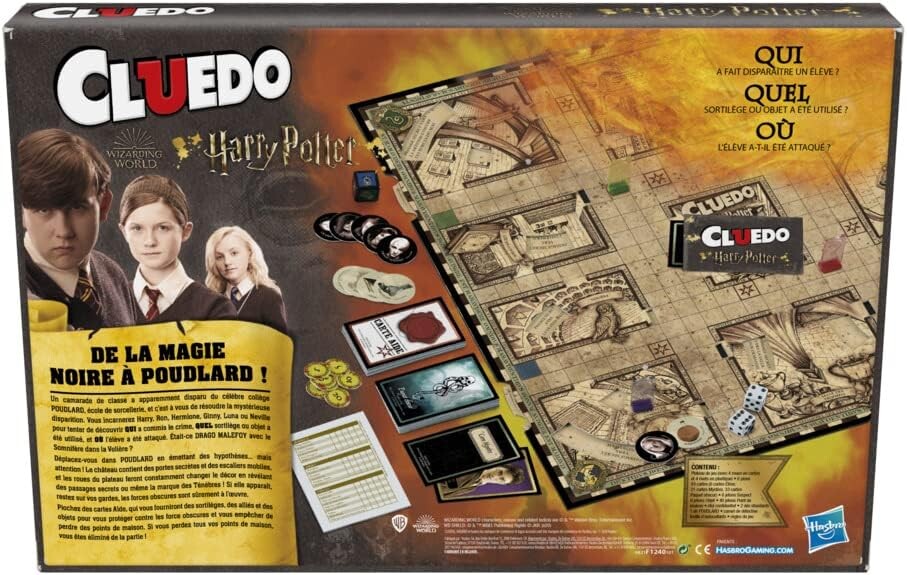 Jeu de société Cluedo Harry Potter | Jeux de société | Pearl.fr