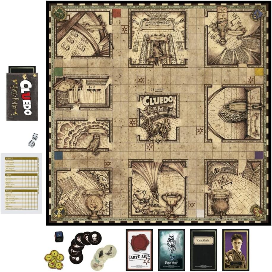 Jeu de société Cluedo Harry Potter | Jeux de société | Pearl.fr