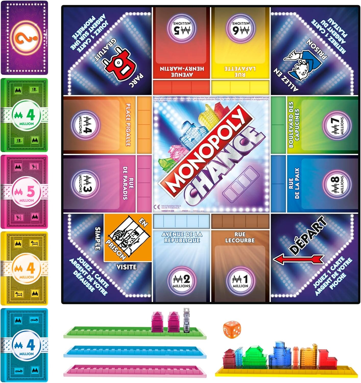 Jeu de société Monopoly Chance | Monopoly | Pearl.fr