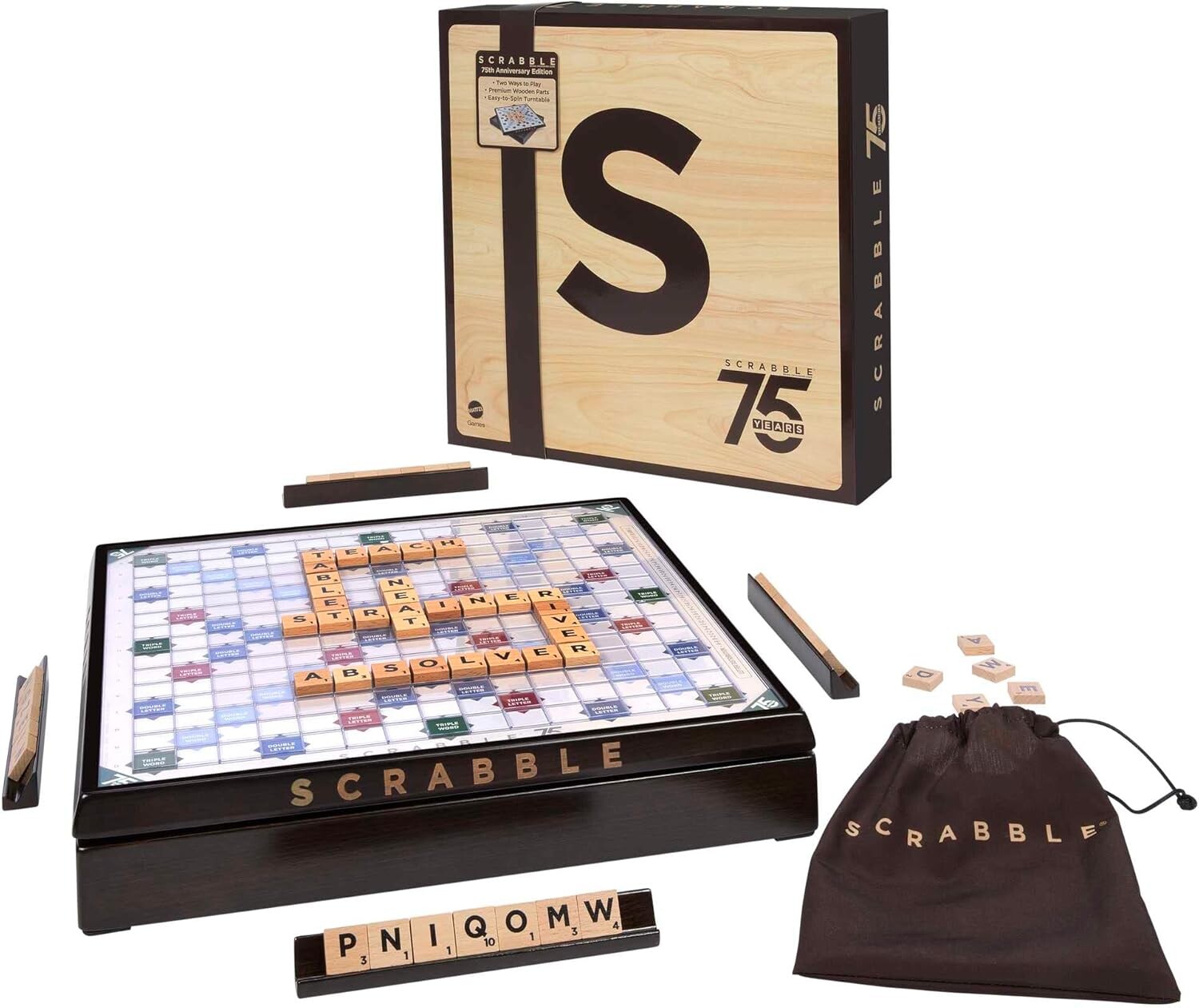 Jeu de société Scrabble édition spéciale 75ème anniversaire | Jeux de ...