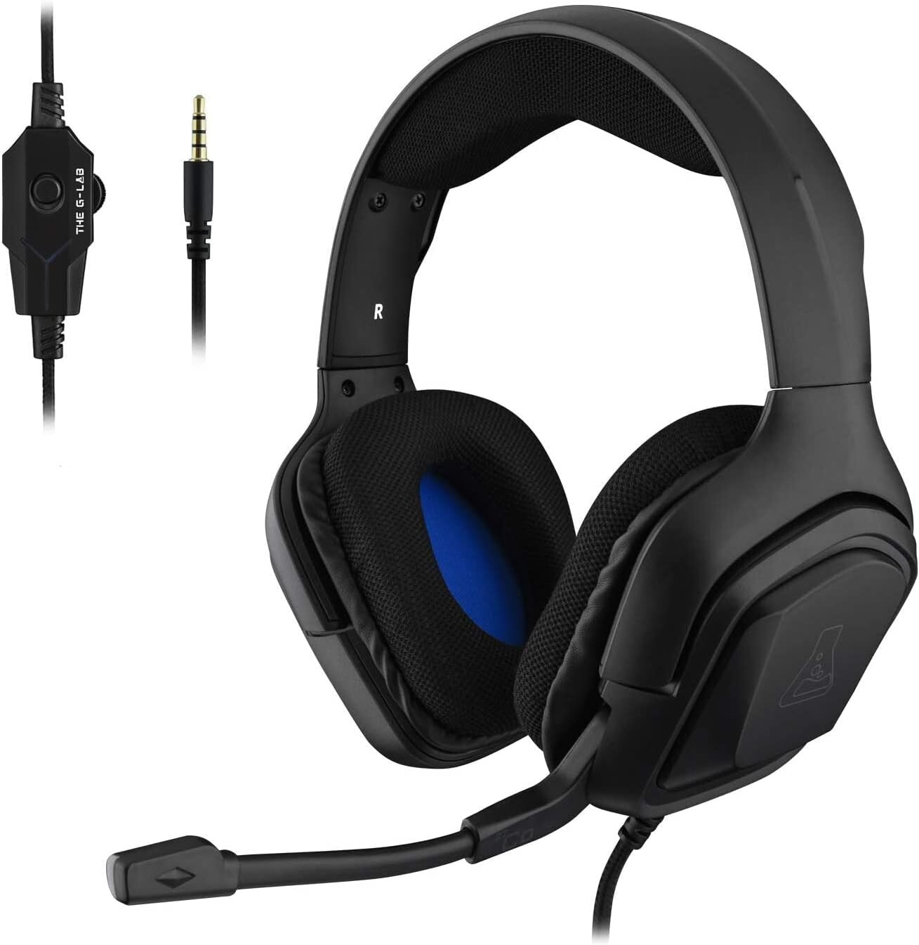 Micro-casque filaire Korp Cobalt noir | Casques Gaming | Pearl.fr