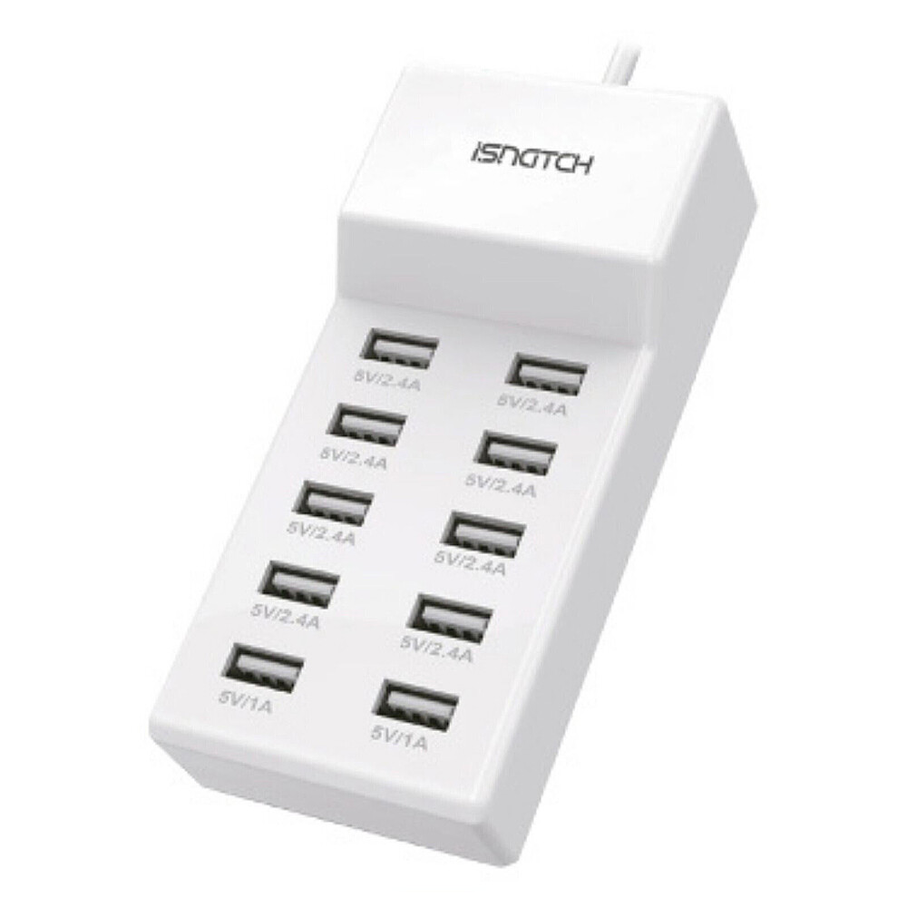 Multiprise USB 10 ports 50 W | Multiprises | Pearl.fr