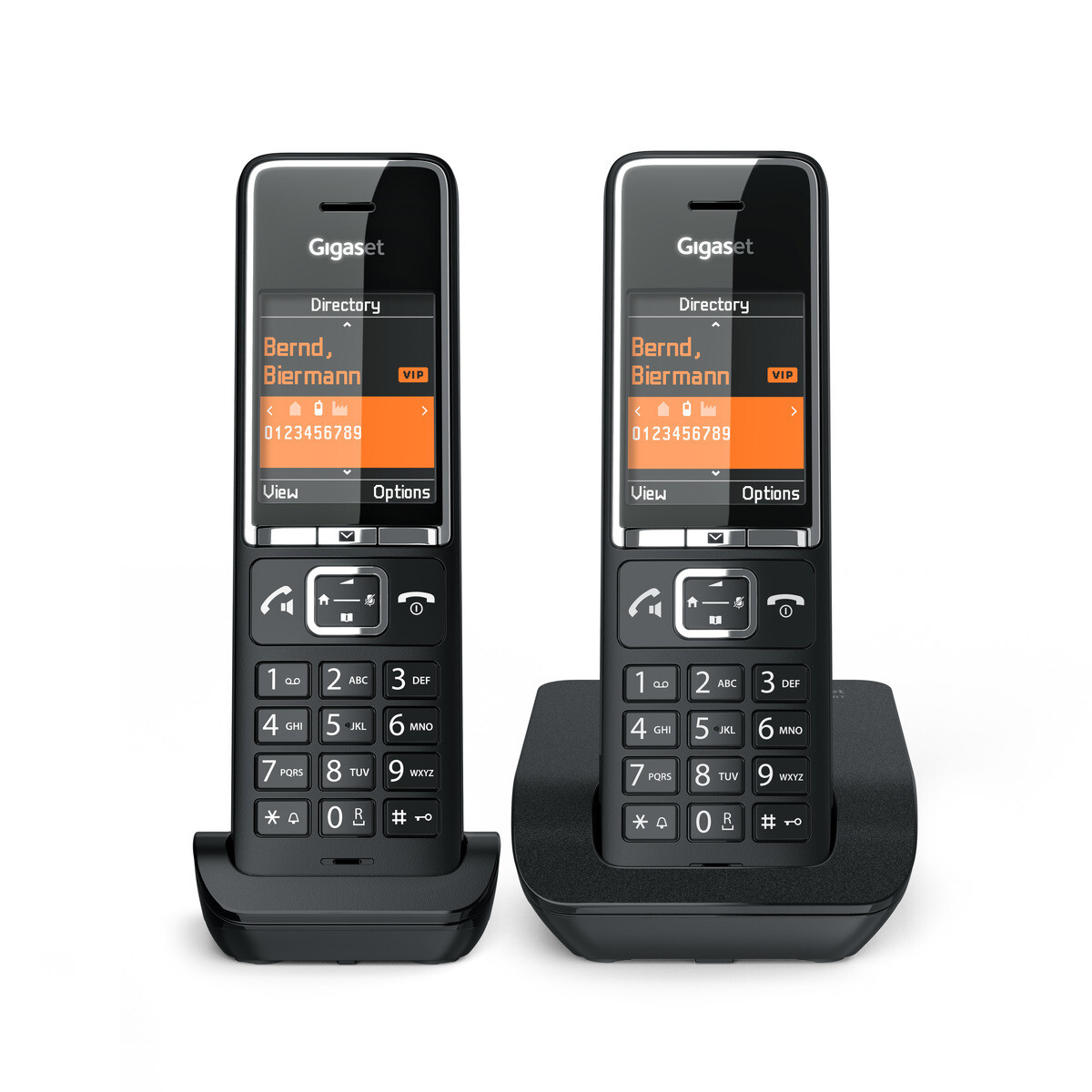 Téléphone fixe sans fil Comfort 550 DUO | Téléphones sans fil | Pearl.fr
