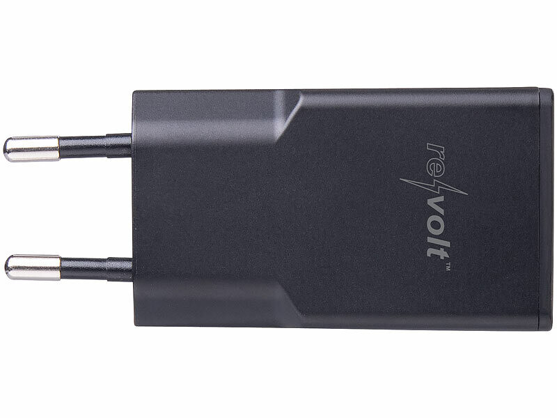 Chargeur secteur GaN USB-A / USB-C Power Delivery 20 W - coloris noir ...