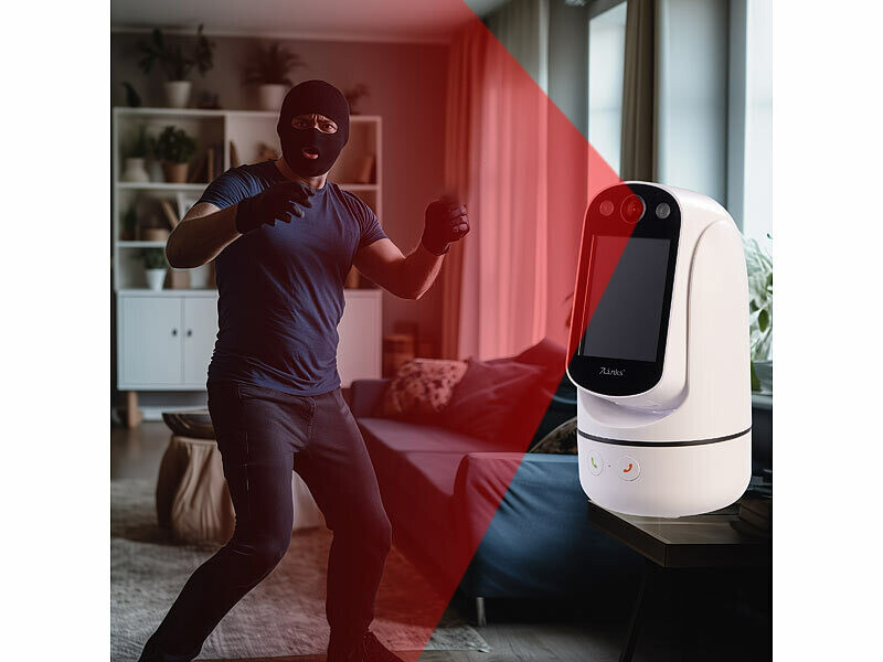 Caméra de surveillance motorisée Pan-Tilt Full HD connectée IPC-330 ...