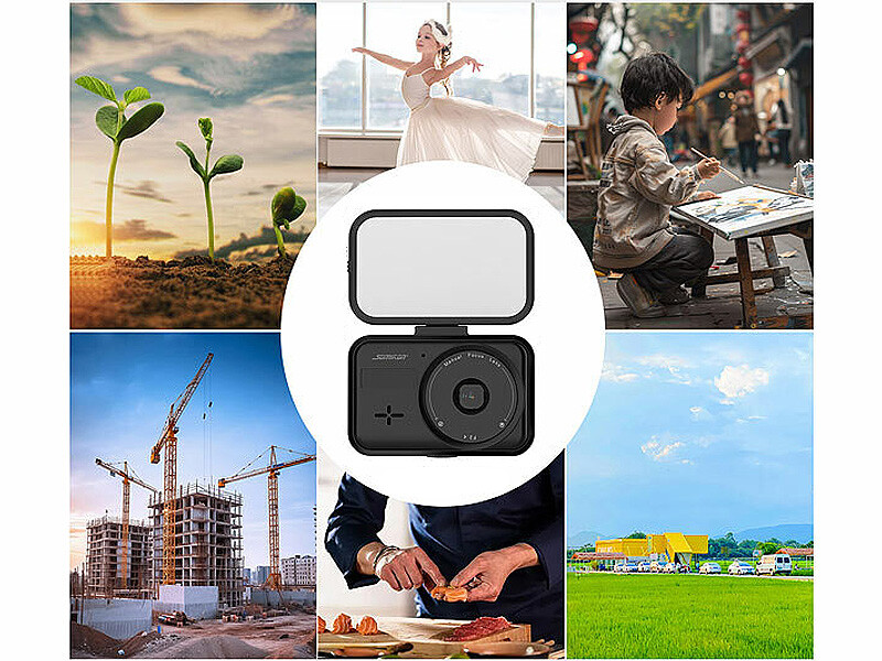 Caméra time-lapse 4K connectée avec éclairage LED | Caméra de chasse ...