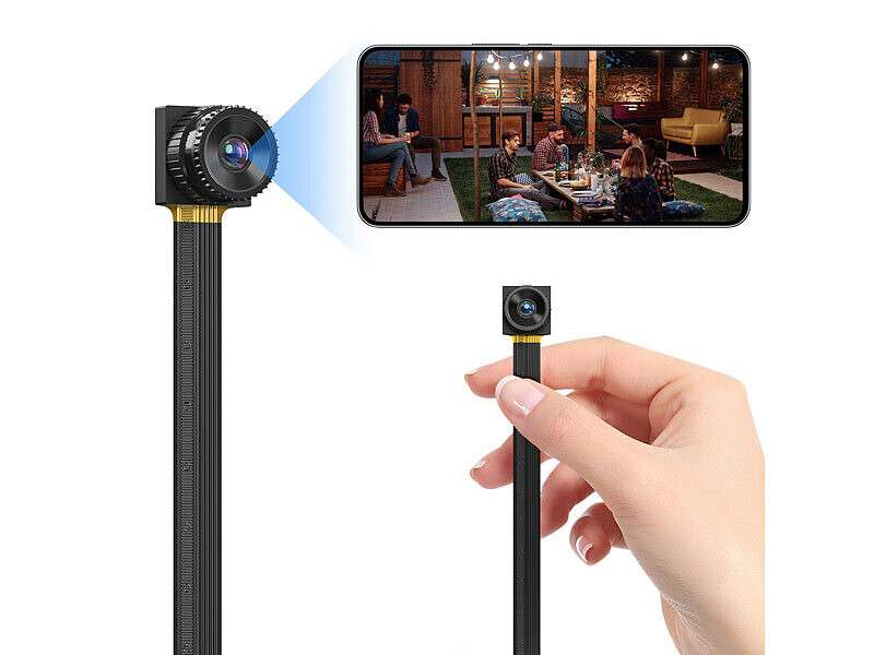 Micro caméra 2K connectée avec capteur de mouvement DV-345.mini ...