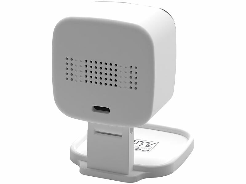 Mini caméra connectée IP 2K IPC-240 avec vision nocturne et support 360 ...