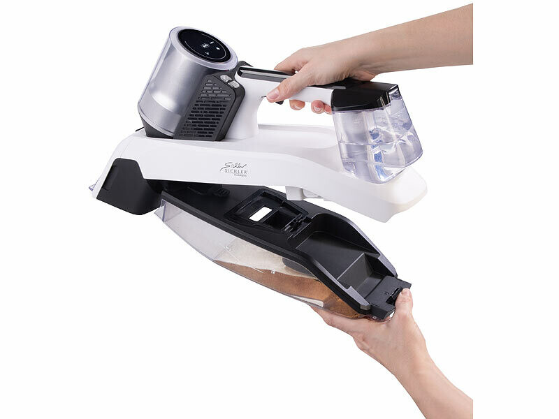 Aspirateur-laveur injecteur extracteur sans fil 15 kPa pour textiles ...