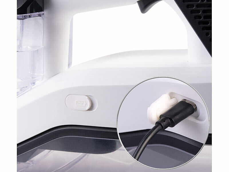 Aspirateur-laveur injecteur extracteur sans fil 15 kPa pour textiles ...