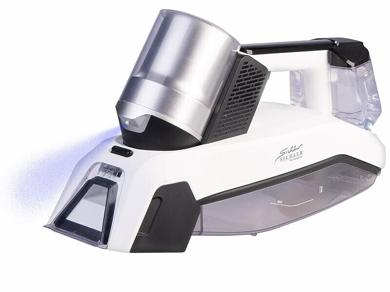 Aspirateur-laveur injecteur extracteur sans fil 15 kPa pour textiles ...