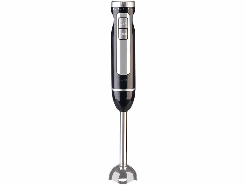 Mixeur plongeur, hachoir et batteur 1000 W | Robots et mixeurs | Pearl.fr