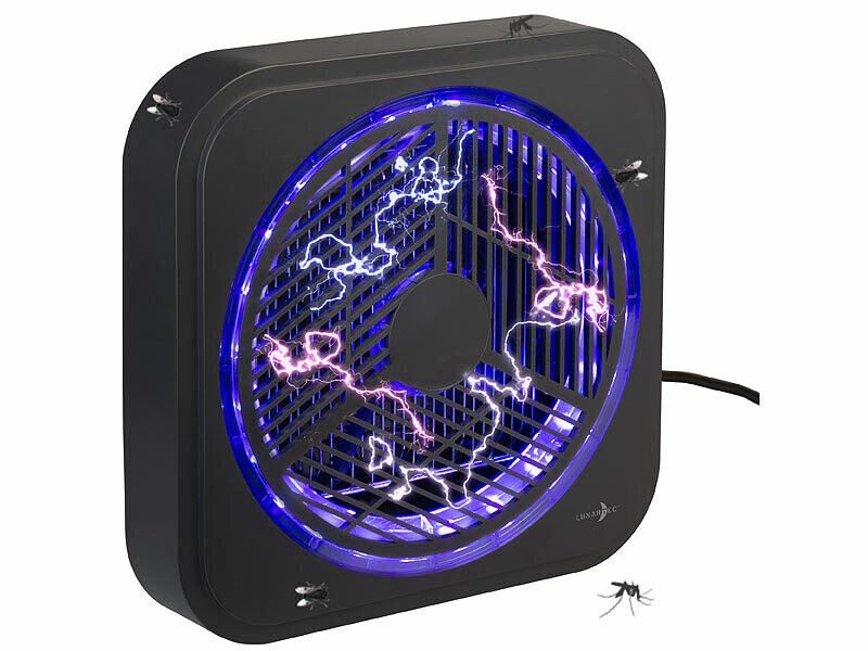 Piège à insectes mural UV IV-650 - coloris noir | Pour l'intérieur ...