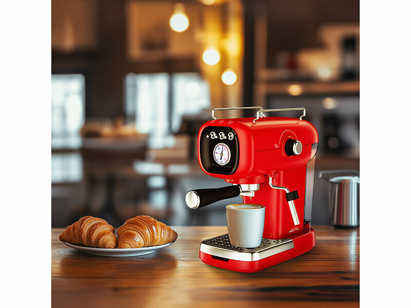 Machine à expresso rétro avec porte-filtre compatible Nespresso | Café ...