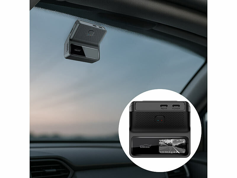 Caméra embarquée 4K connectée avec GPS MDV-3170 | Caméras de bord ...